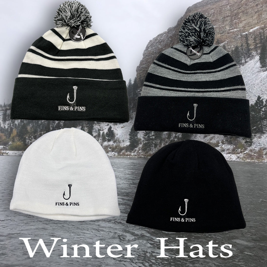 Winter Hats – Fins & Pins
