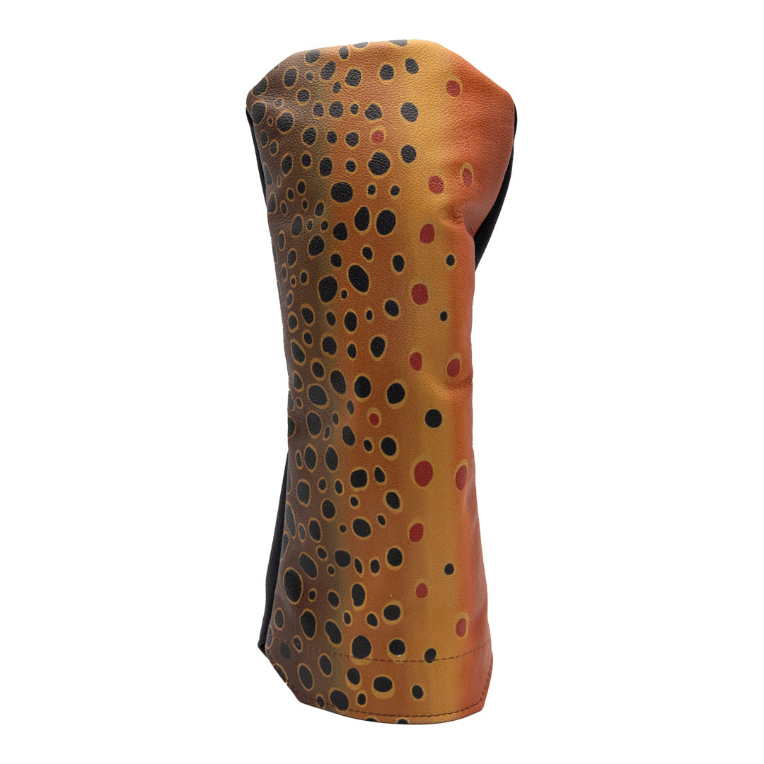Fall Brown Trout Driver Headcover – Fins & Pins
